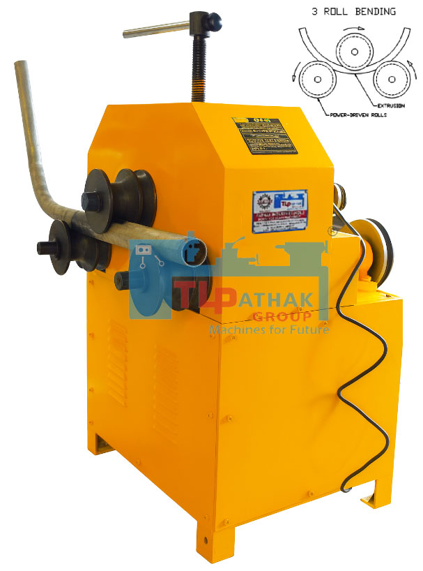 Three Roll Pipe Bending Machine In Kolkata, West Bengal – India